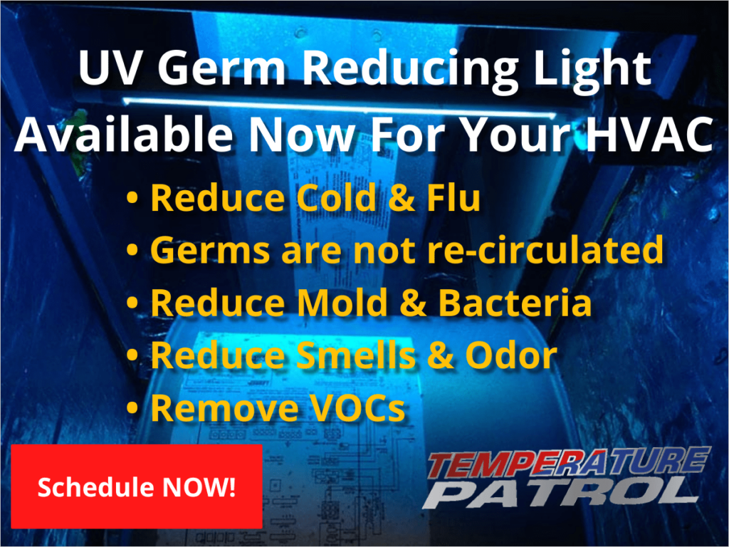 Add HVAC UV Light For Germ Reduction - Temperature Patrol